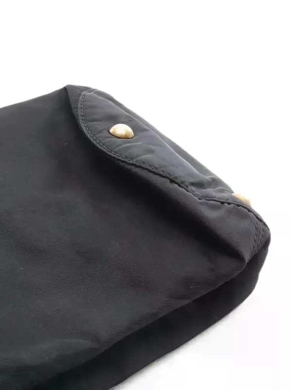 Prada 2000s Triangle Logo Handbag