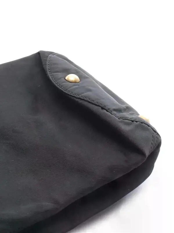 Prada Leather Panel Shoulder Bag