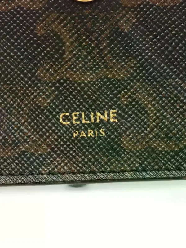 Celine 2010s Triomphe Crossbody Bag
