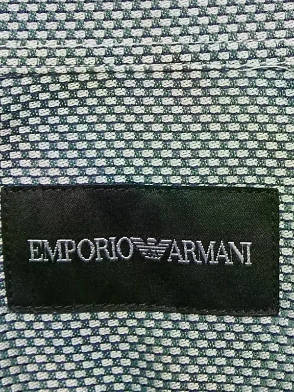 Emporio Armani Jacquard Cotton Shirt