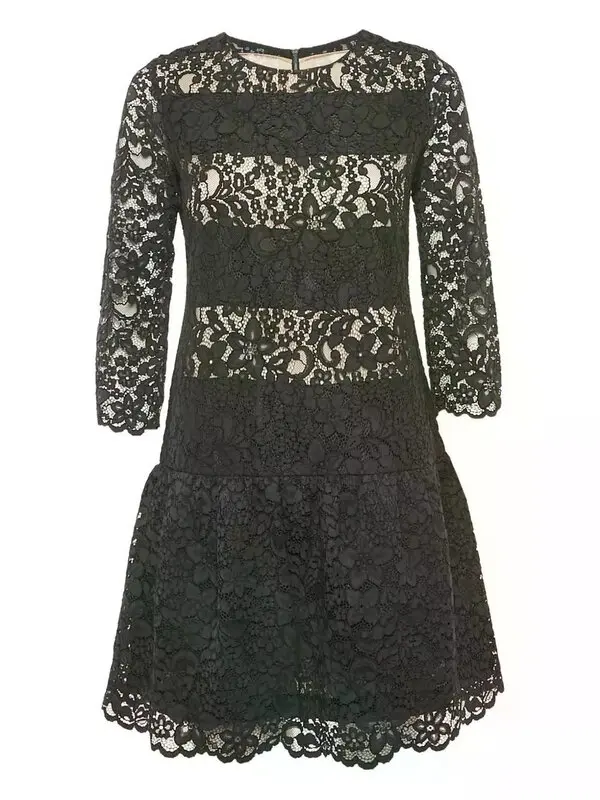 Sandro Pre-owned Lace Pleated Dress