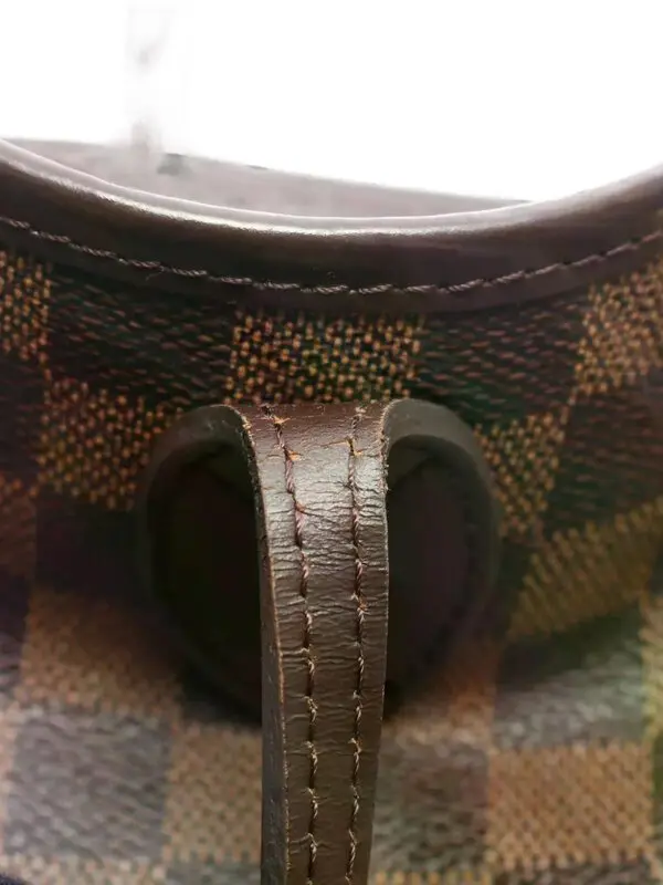 LOUIS VUITTON 2016 Mm Neverfull Damier Ebene Tote Bag - Brown