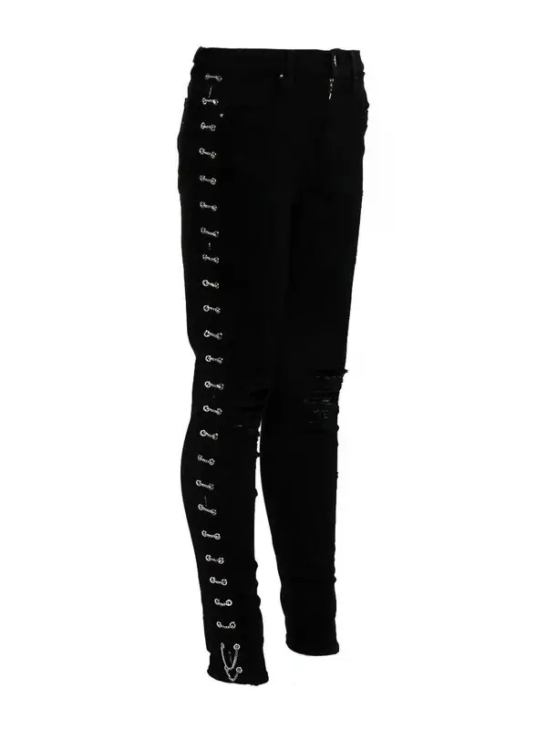 Amiri 2024 Chain-detail Distressed Jeans