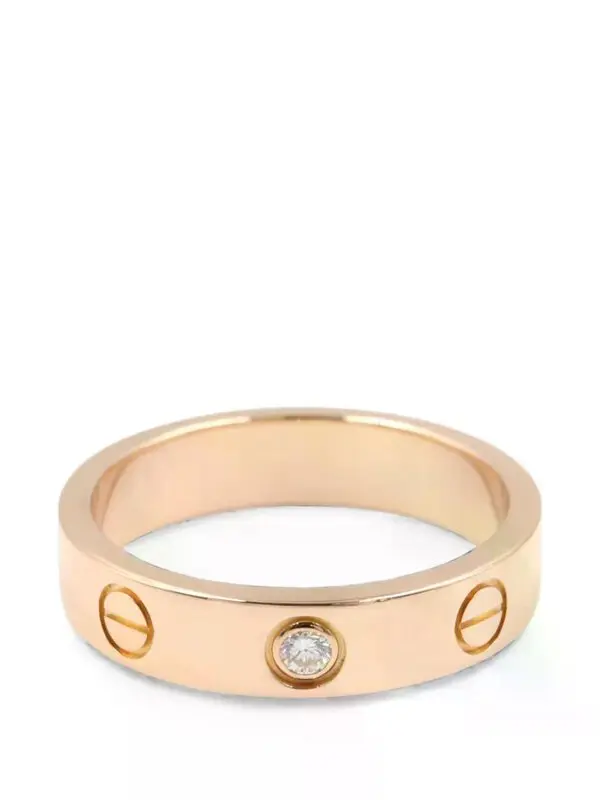 Cartier 2010s Mini Love Diamond Ring