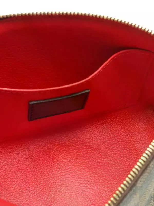 LOUIS VUITTON 2012 Damier Ebene Makeup Bag - Brown