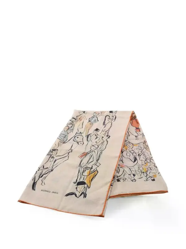 Hermès 2010s Paddock 140 Scarf