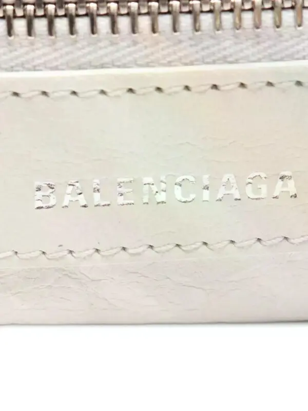 Balenciaga 2010s Superbusy Sling Shoulder Bag - White
