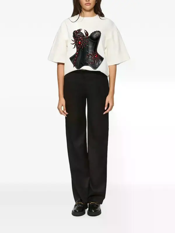 HAMZA Scorpion-print T-shirt
