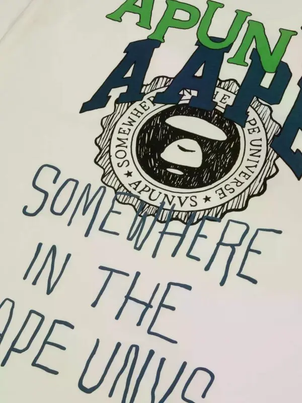 AAPE BY *A BATHING APE Logo-print T-shirt