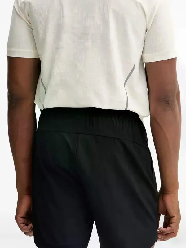 EA7 Logo-print Elasticated Shorts