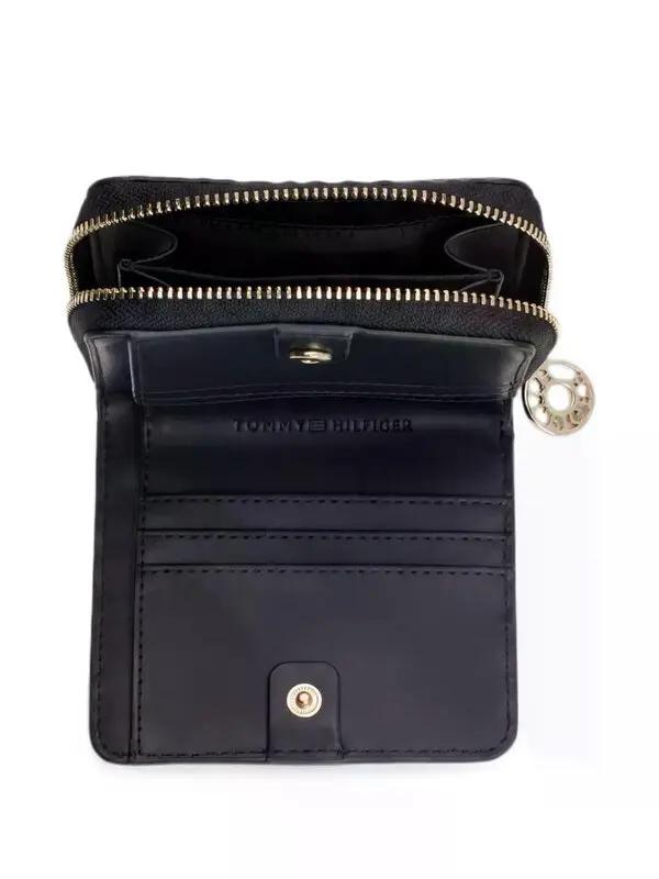 Tommy Hilfiger Monogram-embossed Zip-around Wallet