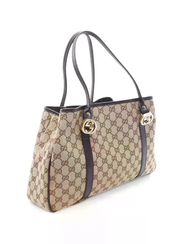 Gucci Gg Canvas Tote Bag - Neutrals