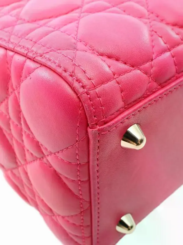 Dior Lady Tote Bag - Pink