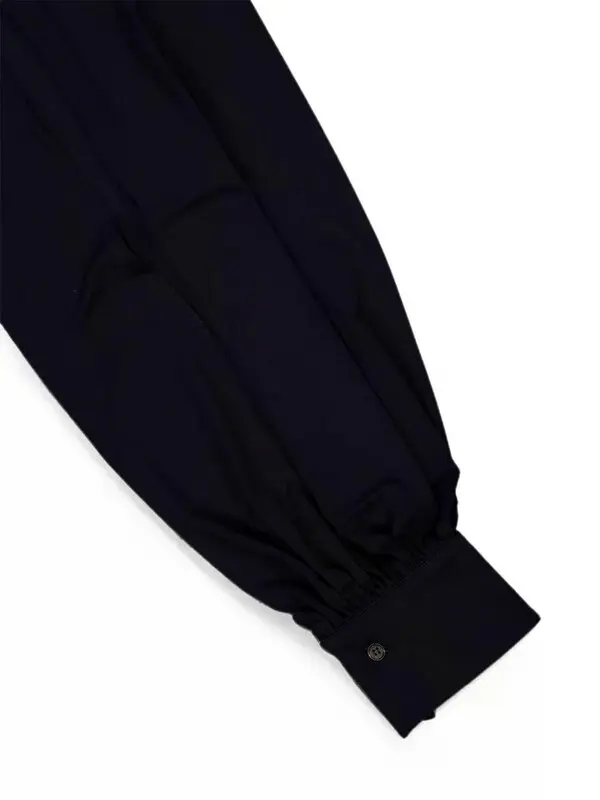 FERRAGAMO Slit-detail Gathered Blouse