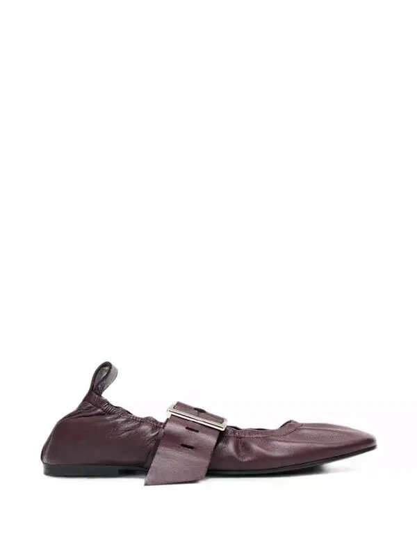 ALOHAS Sarea Leather Ballet Flats