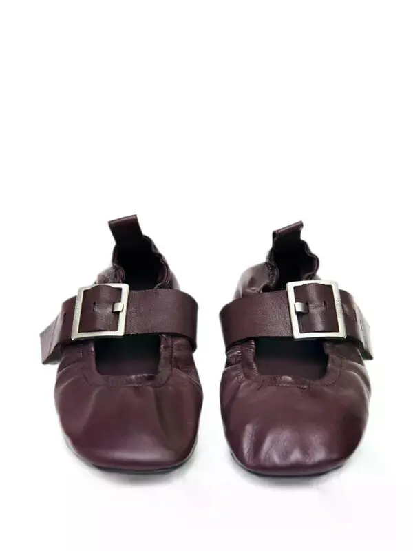 ALOHAS Sarea Leather Ballet Flats