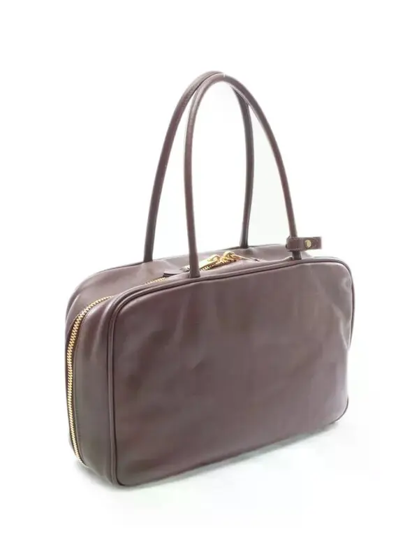 Miu Miu 2010s Beau Leather Tote Bag