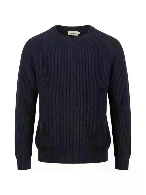 Altea Ribbed Knit Raglan-sleeve Sweater