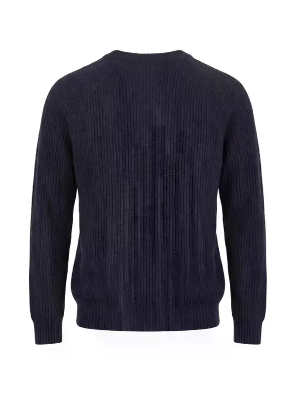 Altea Ribbed Knit Raglan-sleeve Sweater