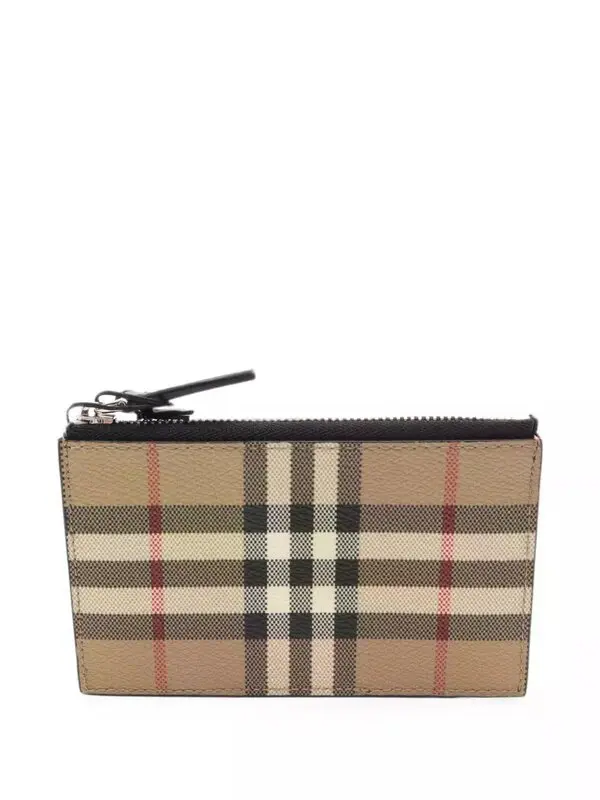 Burberry 2020s Vintage Check Card Holder