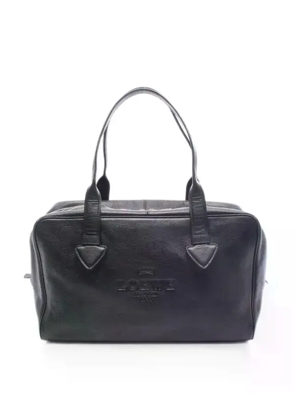 Loewe 2000s Heritage Leather Boston Bag