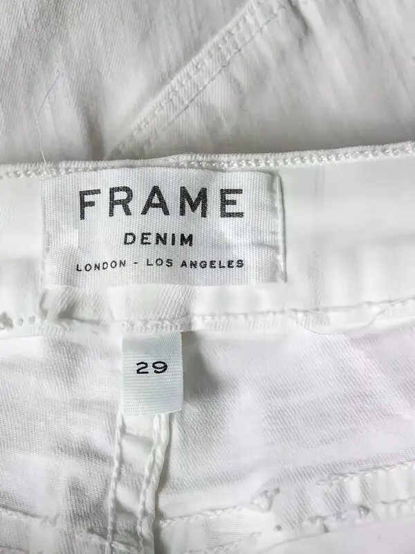 FRAME Distressed Skinny Jeans