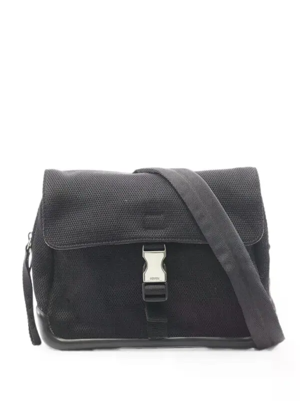 Prada 2000s Buckle-fastening Shoulder Bag