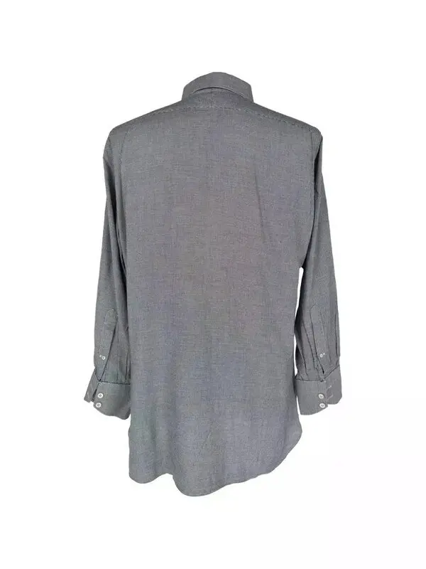 TOM FORD Tweed Button-down Shirt - Grey