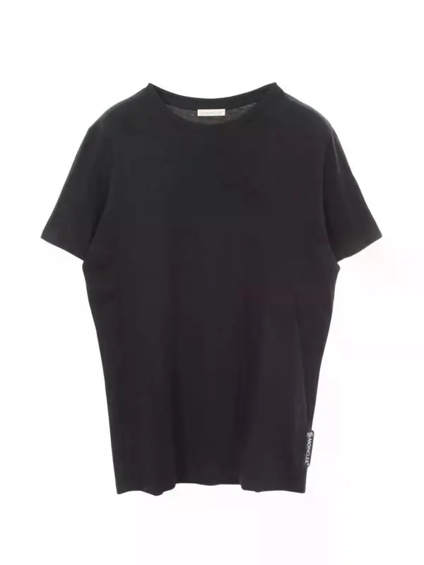 Moncler 2010s Logo-print T-shirt - Black