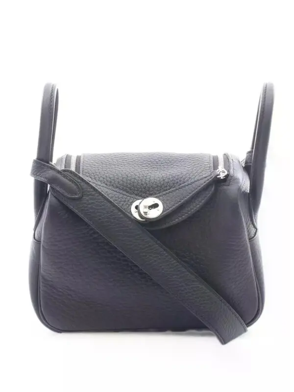 Hermès Lindy Clemence Mini Bag - Black