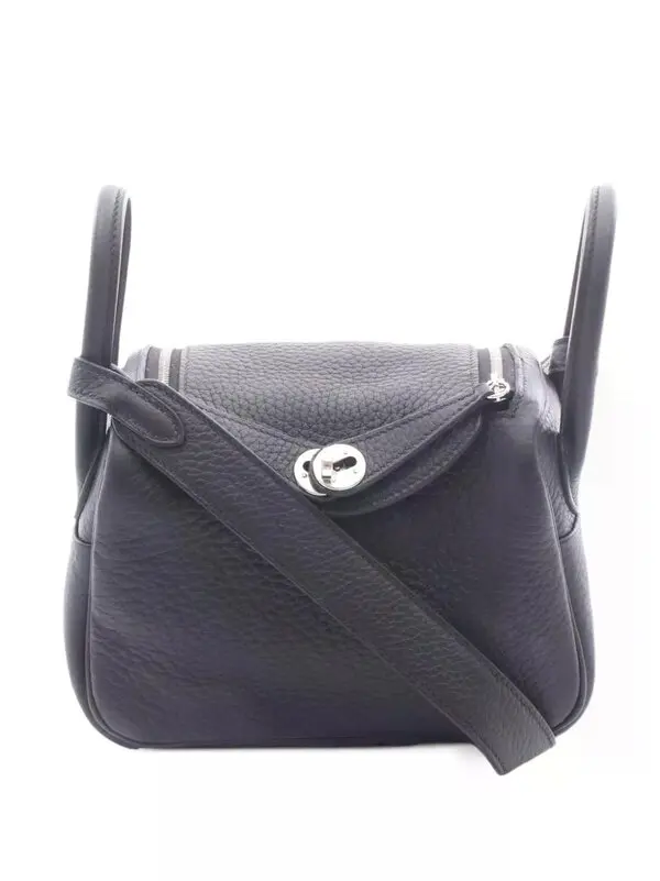 Hermès Lindy Clemence Mini Bag - Black