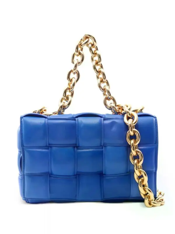 Bottega Veneta Cassette Two-way Shoulder Bag - Blue