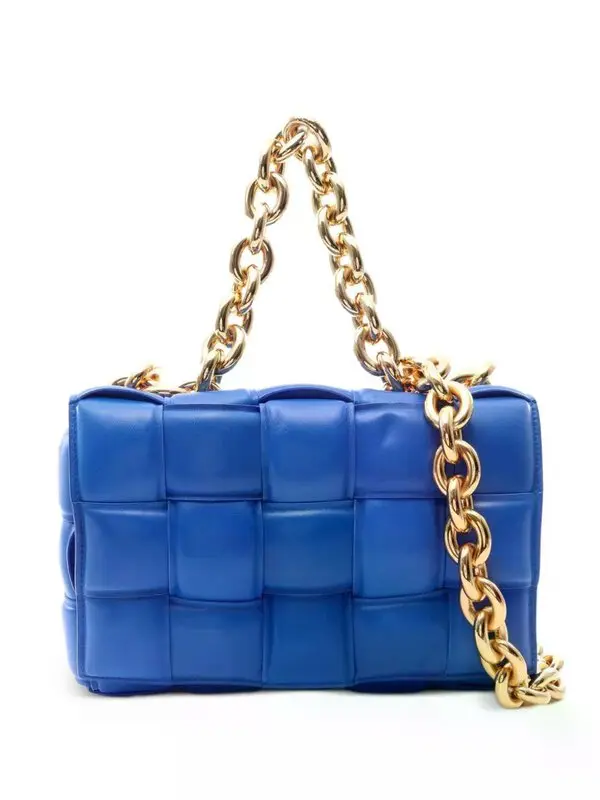 Bottega Veneta Cassette Two-way Shoulder Bag - Blue