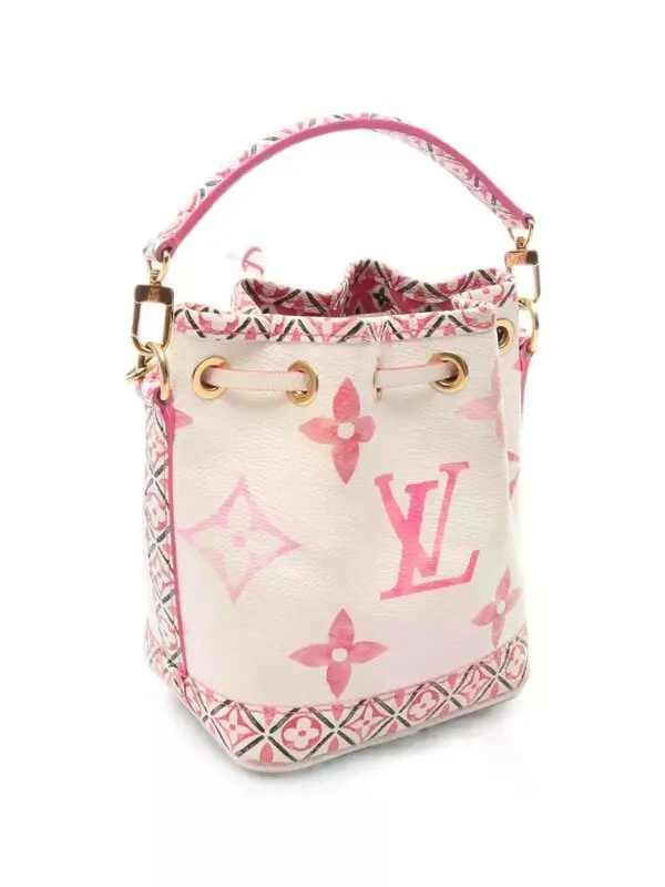 LOUIS VUITTON 2010s Nano Monogram Giant Noé Bucket Bag