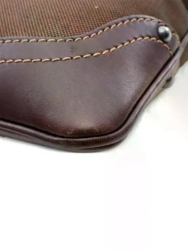 Prada Logo Jacquard Shoulder Bag