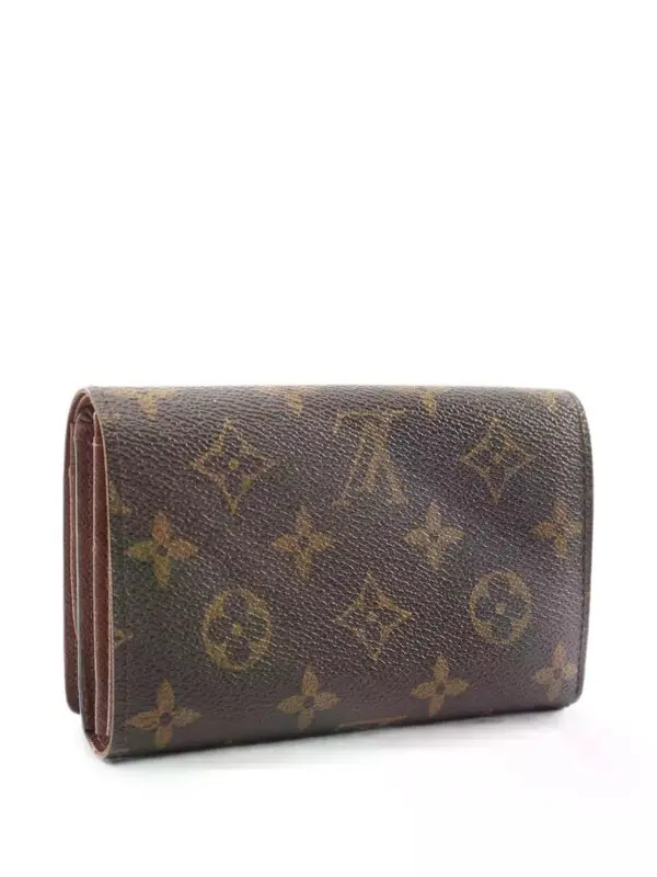 LOUIS VUITTON 2004 Tresor Monogram Canvas Wallet