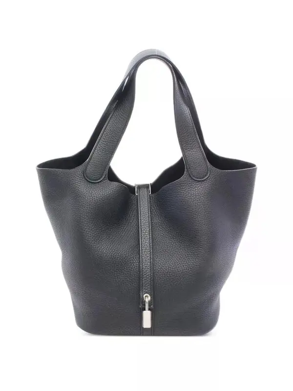 Hermès 2017 Picotin Lock Mm Handbag - Black