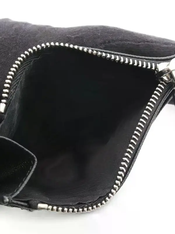 Prada 2020s Saffiano Triangle-logo Card Case