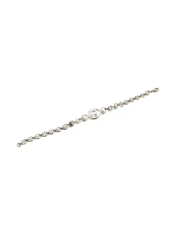 AIGNER Crystal-embellishments Chain Bracelet - Silver