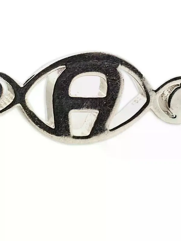 AIGNER Crystal Embellished Chain Bracelet