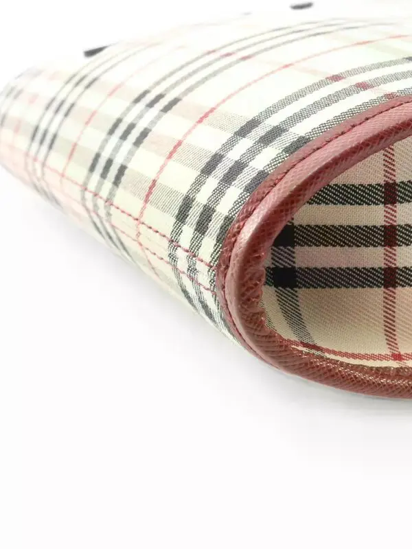 Burberry 2000s Nova Check Canvas Crossbody Bag
