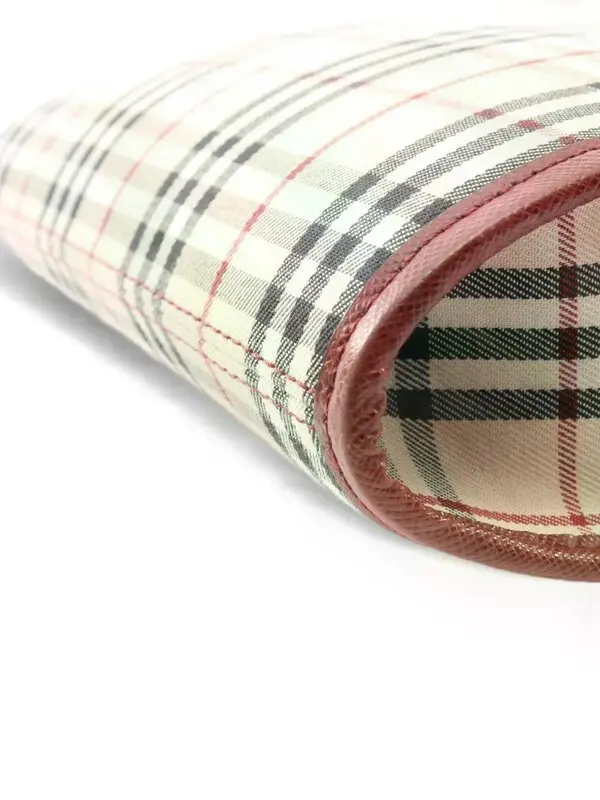 Burberry Nova Check Canvas Crossbody Bag