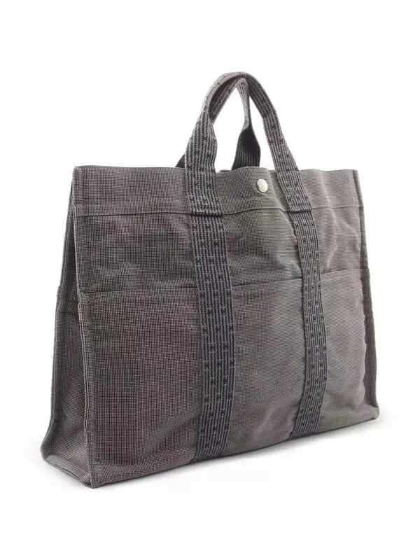Hermès Canvas Tote Bag - Grey