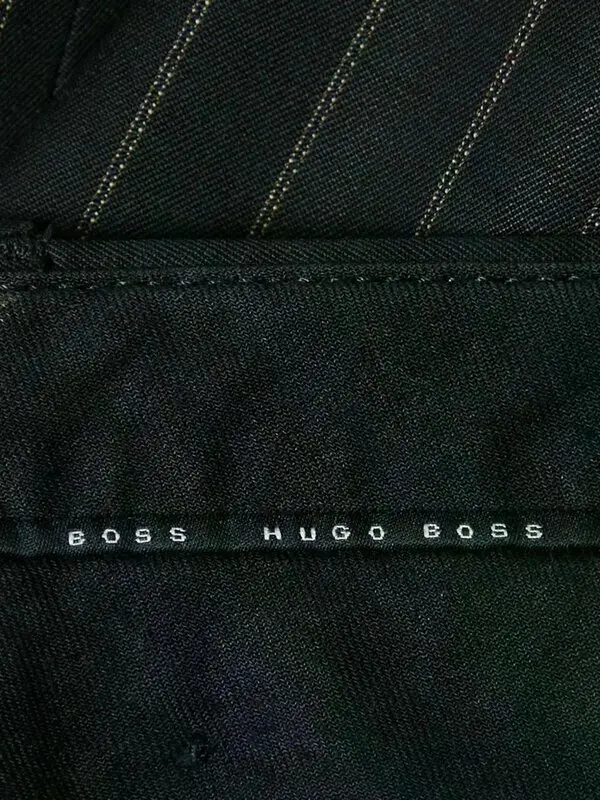 Hugo Boss Pinstripe Wool Trousers