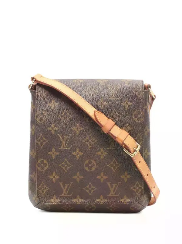 LOUIS VUITTON Musette Salsa Monogram Cross Body Bag - Brown