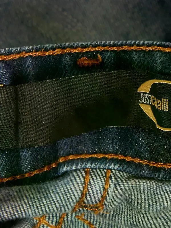 Just Cavalli Patterned Jeans