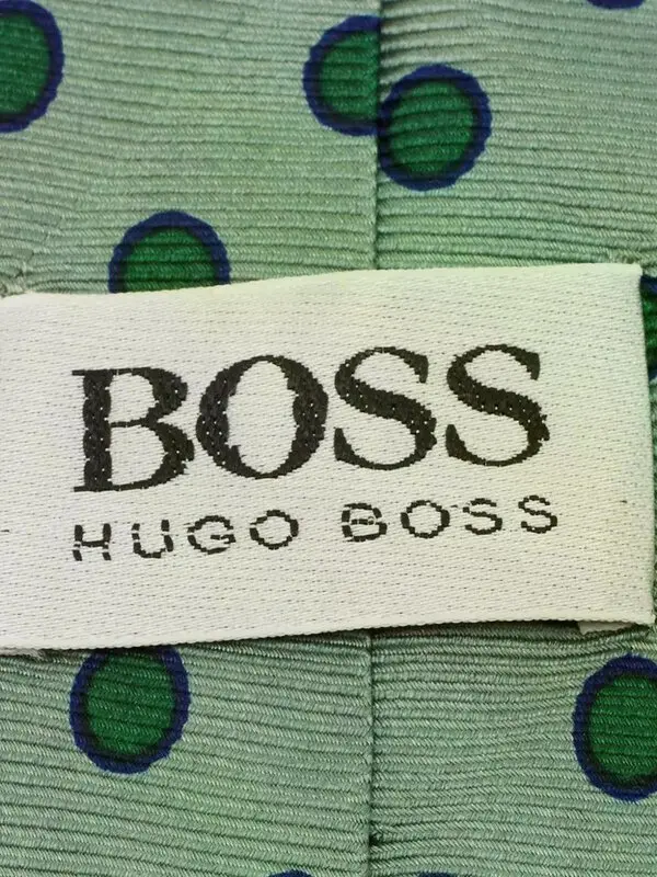 BOSS Dot Jacquard Silk Neck Tie