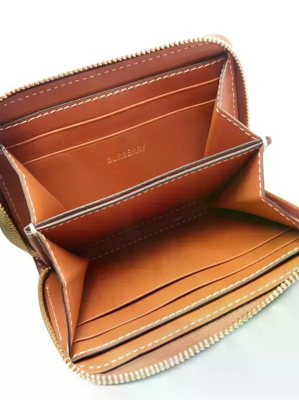 Burberry 2020s Check Zip-around Wallet