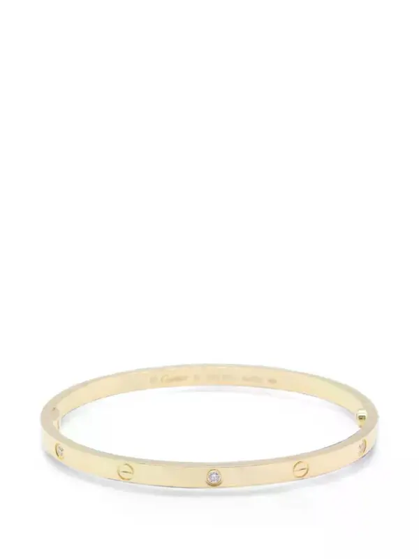 Cartier 2010s Love Diamond Bracelet - Gold