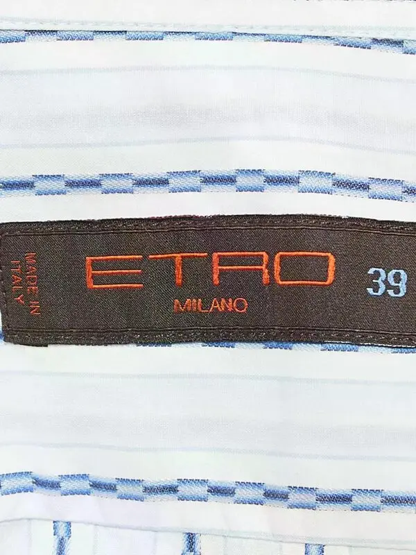 Etro Striped Cotton Shirt